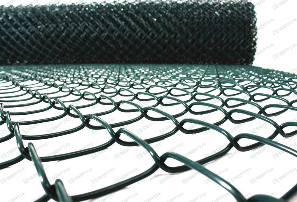 PVC Coated Chain Link Fence - Septa Fence