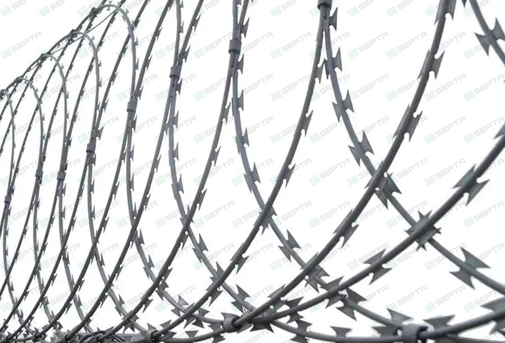 Alambres de Afeitar de Envoltura Plana - Septa Fence